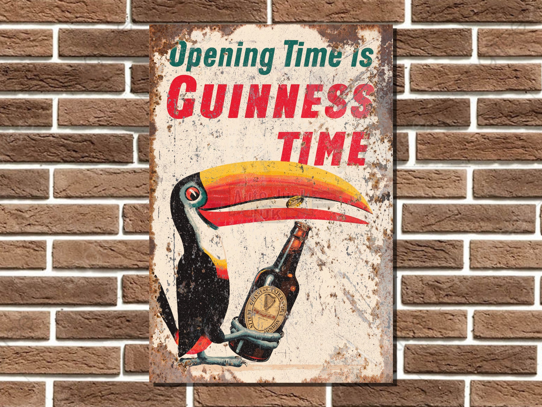 Guinness Time Metal Sign– Auto Junk UK Ltd