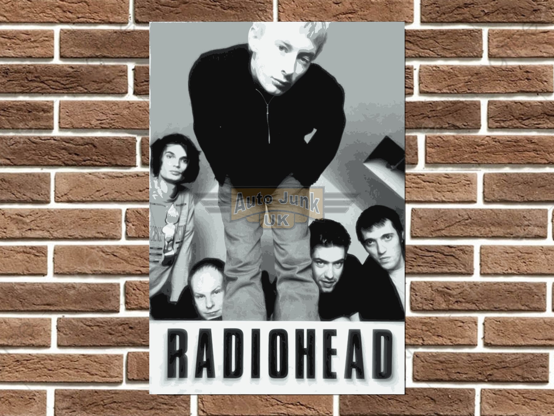 Radiohead Metal Poster Sign– Auto Junk UK Ltd
